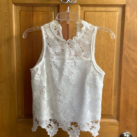 Tops | Lacy Top | Poshmark